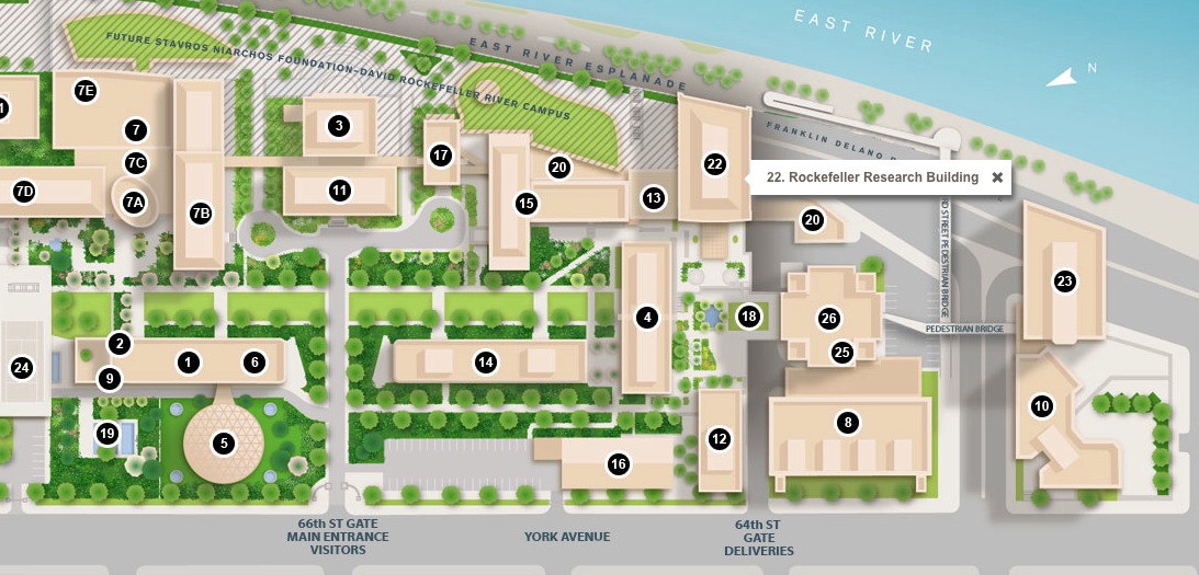 The Rockefeller University » Contact